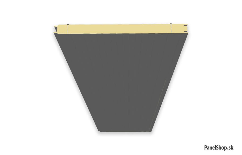 Sandwich paneel mit polyisocyanurat-PIR-kern – Fassade