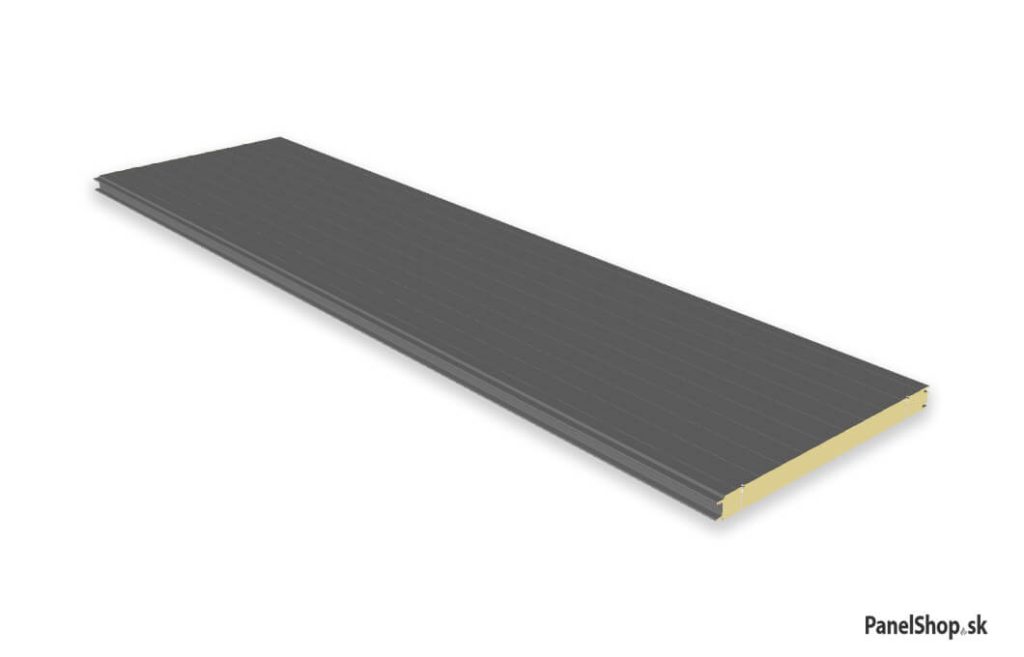 Sandwich paneel mit polyisocyanurat-PIR-kern – Fassade