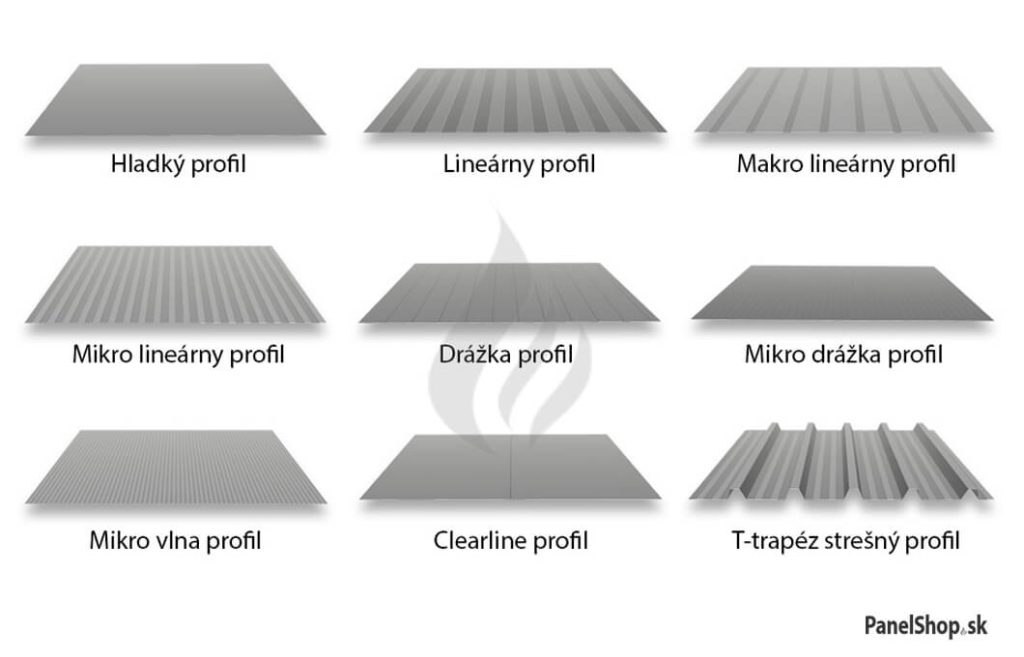 Sandwich paneel mit polyisocyanurat-PIR-kern – Fassade